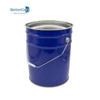 China 10L Metal Paint Can 5 Gallon Capacity with 0.28-0.38mm Tinplate Thickness and Multiple Closure Options for sale