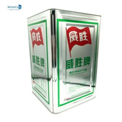 Cina tirata di Tin Can With Plastic Ring dell'olio di palma del grado di 10L Olive Oil Tin Can Food in vendita