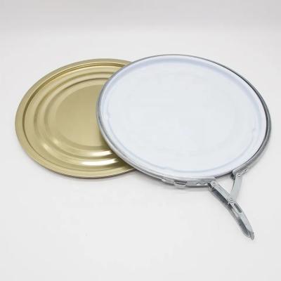 China Versterkte metalen emmerbodem 0,38 mm Tinplate emmerbodem Tin emmer bodem structuur Te koop