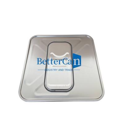 China 0.23mm Square Cans Bottom Tin Components 18liter Square Tin Accessories for sale