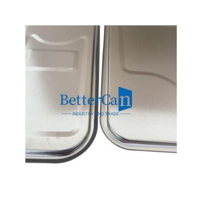 China 1Gallon Rectangular Cans Bottom Tin Components 4liter Tin Cover Accessories for sale