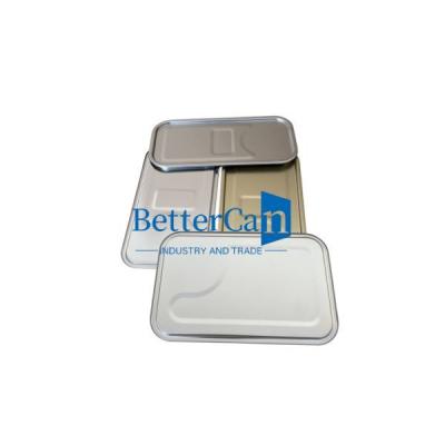 China Gold 5liter Rectangular Cans BottomTin Cover Accessories 5liter Tin Components for sale