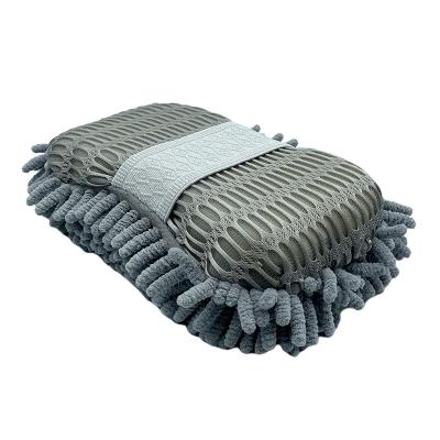China Customized Microfiber Car Wash Sponge Soft Car Cleaning Sponge Mildew Proof for sale