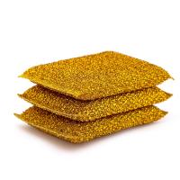 China PET & Polyester Fabric Wrapped Sponge – Kitchen Scrubber for sale