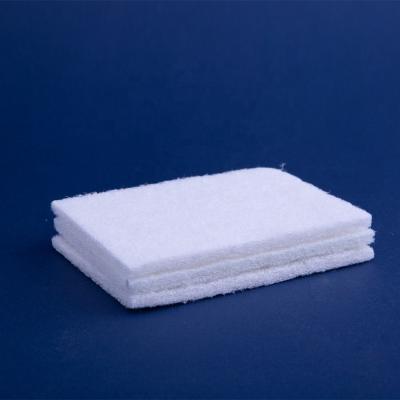 China 16 Inch Cleaning Scouring Pad Industrial UV Protection Green Nylon Scourer for sale