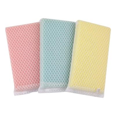 China Mildew Proof Kitchen Cleaning Scourer Corrosion Resistant Metal Mesh Sponge for sale