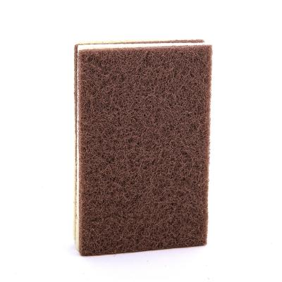 China 450gsm Polyester Magic Scouring Sponge Pad Moisture Proof Customized for sale