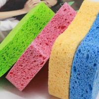 China Eco-Friendly Kitchen Cellulose Sponge Scourer High Absorbency for sale