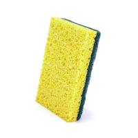 China Customizable Eco-Friendly Kitchen Cellulose Sponge Scourer for sale