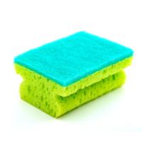 China Rectangular Kitchen Cleaning Sponge Scourer 6 Colors for sale
