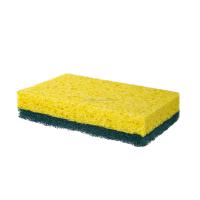 China Customizable Eco-Friendly Kitchen Cellulose Sponge Scourer for sale