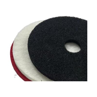 중국 내구성 있는 폴리에스터 바닥 청소 기계 패드 판매용