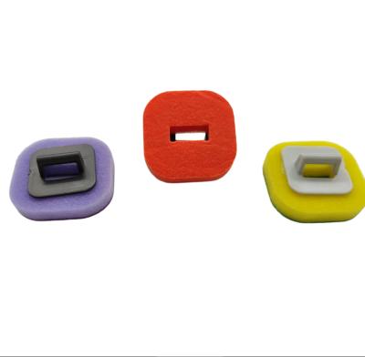 중국 퀵 스왑 일회용 변기 브러시 헤드 (항균 코팅) 판매용