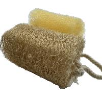 Quality Natural Loofah Slices for Soap Making Custom Size 10-17cm for sale