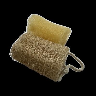 China Natural Loofah Slices for Soap Making Custom Size 10-17cm for sale