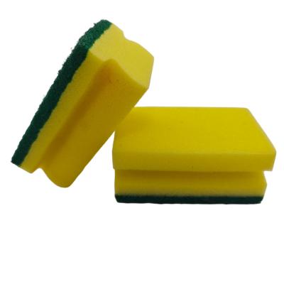 China I-Shaped High-Density Scouring Sponge Pad with Diamond Sand for sale