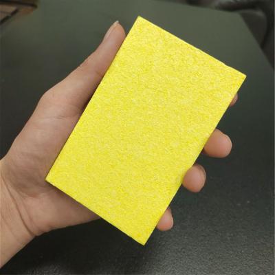 China Multi-Color Eco-Friendly Compressed Sponge Sheets Biodegradable Dishwashing Cleaning Cloths For Kitchen Use for sale
