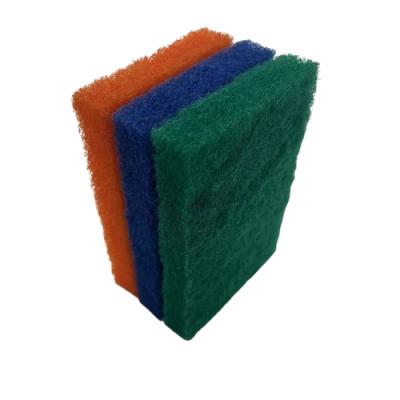 중국 다채색 직물 청소 부엌 스폰지 가정용 내구성 스퀘어 판매용