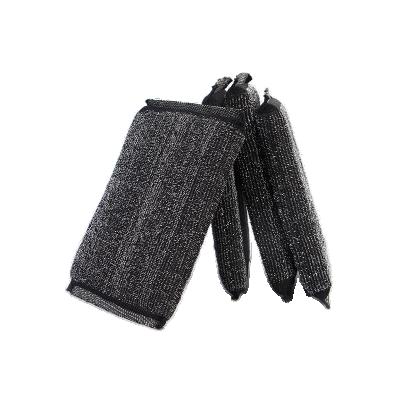 China Steel Wool Cleaning Sponges Deep Clean Cookware Remove Rust Stubborn Stains Dishwasher Safe for sale