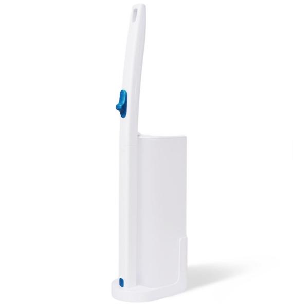Quality White Replaceable Head Innovative Design Toilet Brush High-End Designed For Bathrooms for sale