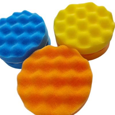 China Dual Action Car Polishing Pad Mixed Foam Buffing Pad For Waxing Paint Correction for sale