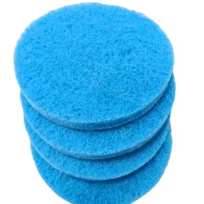 China Professional Grade Circular Adhesive Scrubbing Cloth For Tough Dirt Durable Rust-Proof Various Cleaning Purposes for sale