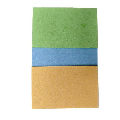 China High Absorbency Custom-Shaped Kitchen Scrubber Square Compressed Cellulose Sponge For Dishwashing for sale