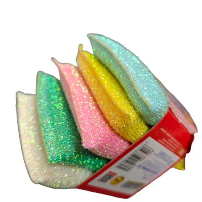 중국 그릴 및 요리 용품용 스폰지와 함께 재사용 가능한 스테인리스 스틸 스크러버 판매용