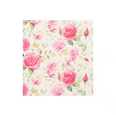 중국 생분해성 셀룰로오스 천속 건조 재사용 인쇄 고 흡수성 대량 판매 판매용