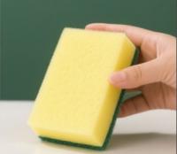 China Colored Durable Kitchen Cleaning Sponge Non-scratch Dual-sided for sale
