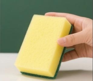 중국 색상 주방 청소 스펀지 내구성 스크래치 방지 양면 판매용