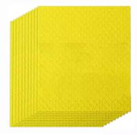 China Eco Friendly Pulp Sponge Cloths Biodegradable Super Absorbent Reusable For Kitchen Cleaning for sale