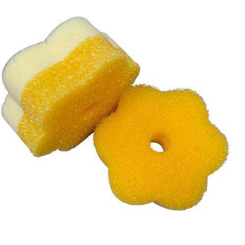 Quality High-Density 47D Flex Texture Sponge with Pumpkin Shape and 500%-750% Water for sale