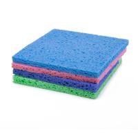 China Biodegradable Sponge Cloth with High Absorbency and Quick Drying for Eco-Friendly Cleaning for sale