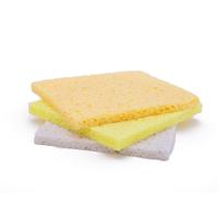 China Biodegradable Sponge Cloth with High Absorbency and Quick Drying for Eco-Friendly Cleaning for sale