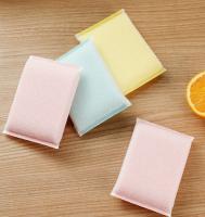 China Double Sided Dish Sponge Scrubber With Soft & Rough Surfaces For Cookware for sale