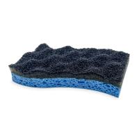 China Textured Surface Dual-Sided Biodegradable Cellulose Sponge Scourer for Efficient Cleaning for sale