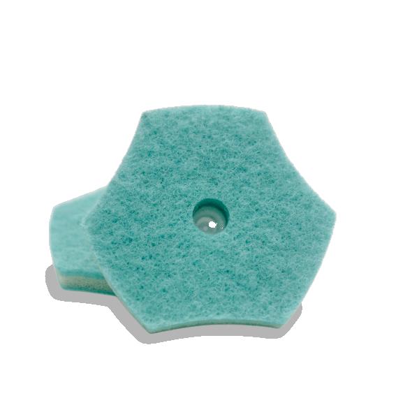 Quality Sponge Toilet Brush Replacement Head Built-in Detergent Soft Color Customizable for sale