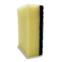 China Kitchen Sponge with Scourer Pad: Absorbent Core & Durable Scrubbing Layer. for sale