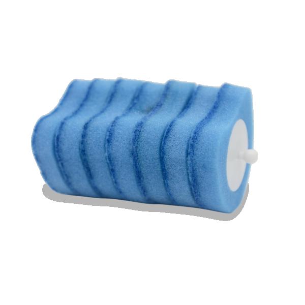 Quality Disposable Sponge Toilet Brush Head Built In Cleaner Hygienic Easy Use for sale