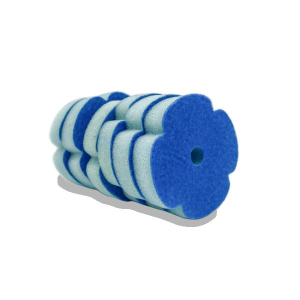 Quality Press On Toilet Brush Head Disposable Sponge With Instant Activating Cleaning Agents for sale