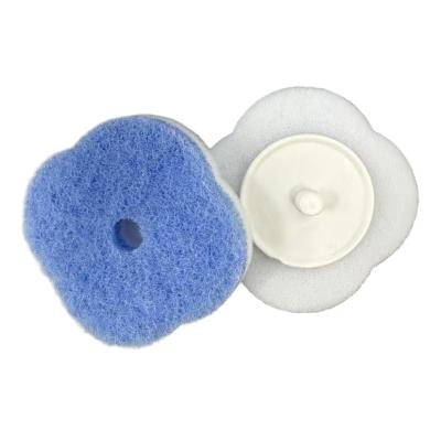 China Disposable toilet brush head replacement pack, household daily cleaning tool for sale