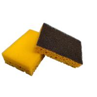 China Double-sided cleaning sponge kitchen cleaning tool, customizable seaweed sponge for sale