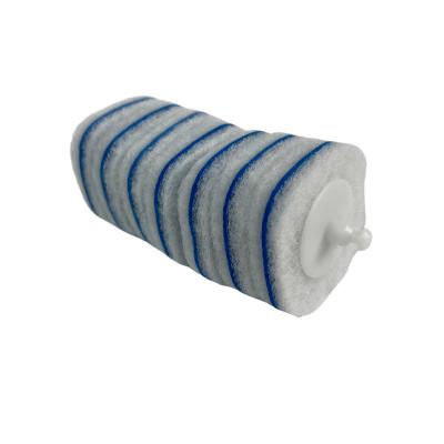 China Disposable toilet brush replacement heads, come with cleaning solution, and offer powerful cleaning for sale
