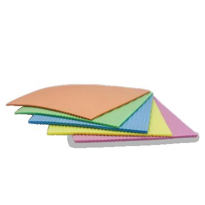 China Customizable wood pulp cotton cleaning cloths for everyday kitchen cleaning. for sale