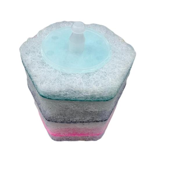 Quality Disposable toilet brush refills Built-in cleaning solution Customizable for sale