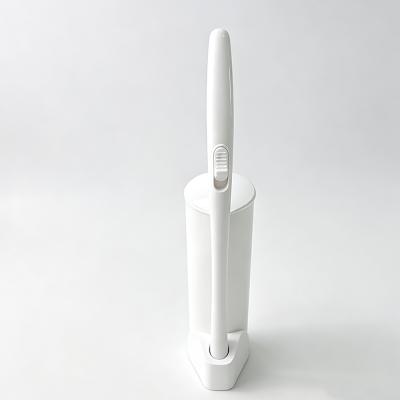 China Disposable toilet brush, white, wall-mountable, ABS material, source manufacturer for sale