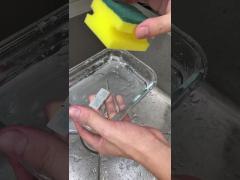 Sem cheiro Cozinha esponja de celulose Eco-friendly Lavar pratos esponja de celulose natural