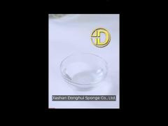 kitchen customized dh-a3-7 shaped melamine sponge for rust removal and cotton cleaning