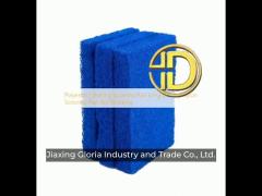 polyester cleaning scouring pad long lasting nylon scouring pad anti blocking